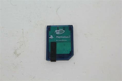 Madcatz Magicgate Memory Card For Sony Playstation 2 Ps2 8mb Blue