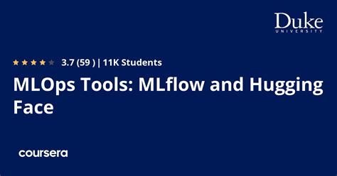 Mlops Tools Mlflow And Hugging Face Coursera