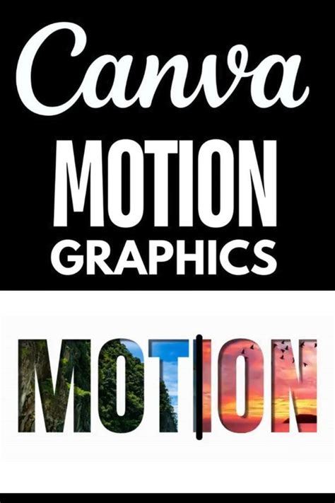 Canva Motion Graphics Dynamic Animated Text Slide Design Tutorial In