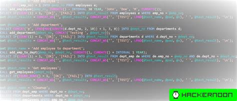Generating Unique Values For Test Data In Mysql Hackernoon