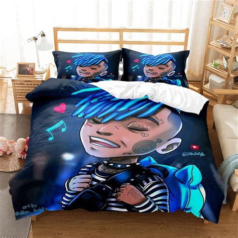 Xxxtentacion Bedding Three Piece Baganime