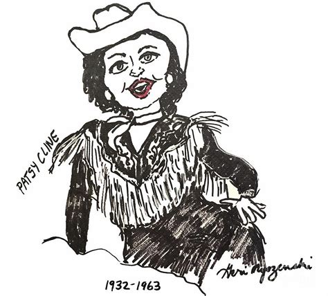 Patsy Cline September 8 1932 Walkin After Midnight Mixed Media By