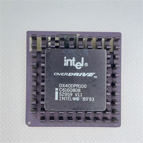 Intel 80486 Overdrive 100 Mhz Stefano Tommesani