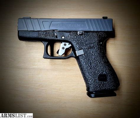 Armslist For Sale Glock 43x Flat Face Trigger Match Grade Slide