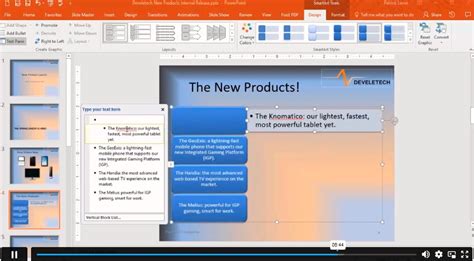 Advanced MS Office PowerPoint Course