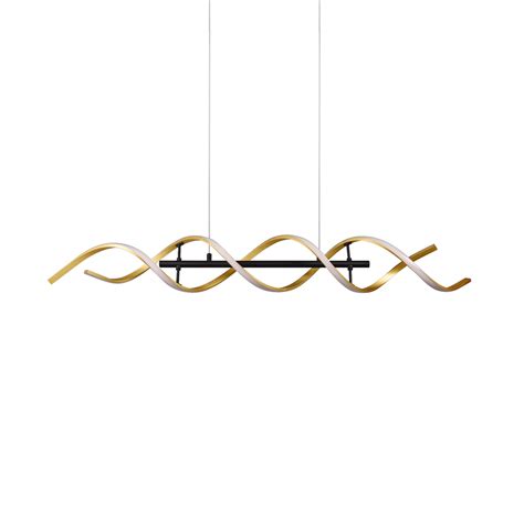 Sequence Led Pendant Light Dimmable Cct Brass Lightsie