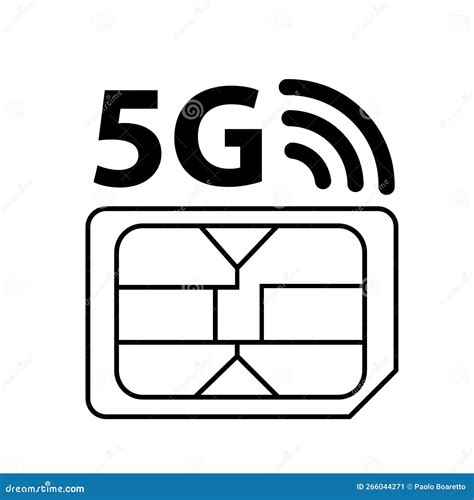 5g Icon High Speed Wifi Or Wireless Network Logo Mobile Internet Technology Symbol Stock