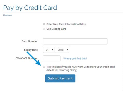 Updating Credit Card Information In The System Upress Knowledgebase