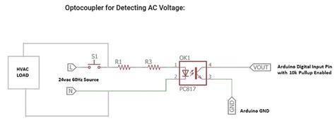 Opticoupler Between 24vac Digital Pullup Arduino Input General Guidance Arduino Forum