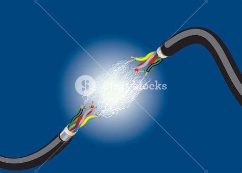 Electric Spark Vector Royalty Free Stock Image Storyblocks