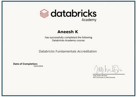 Databricks Dataengineering Datascience Certification Achievement