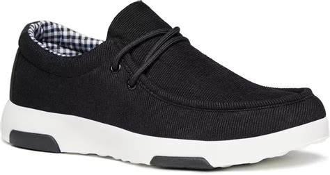 Orthocomfoot Mens Slip On Shoes Arch Support Orthopedic Boat Shoes