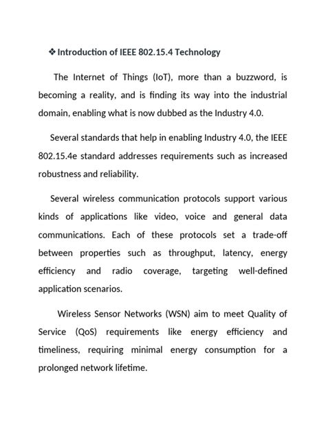 Introduction Of Ieee 8026lo Coap Pdf Computer Network Networking Standards