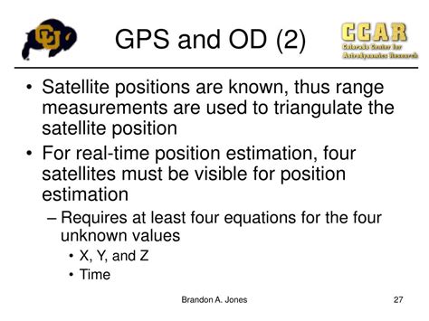 Ppt Statistical Orbit Determination Software Packages And Previous