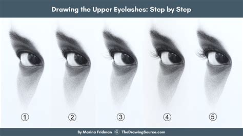 How To Draw Your Eyelashes