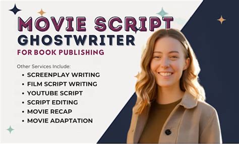 Be Your Movie Script Writer Screenplay Writing Script Writing And Formatting By J Literary