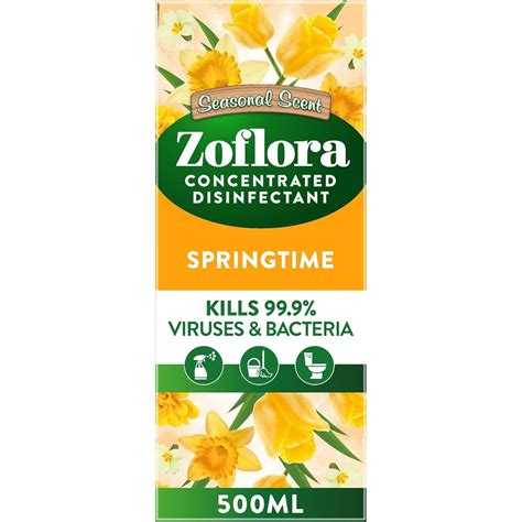 "Zoflora" Koncentruotas Dezinfekantas 500ml - Springtime – Zoflora Lietuva