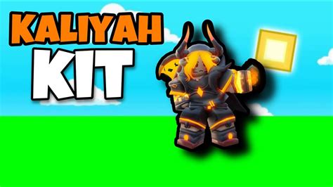Using Kaliyah Kit Op 🔥⚔️roblox Bedwars Youtube