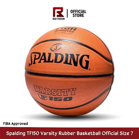 Spalding Tf150 Varsity Series Rubber Basketball Size 7 Shopee Philippines