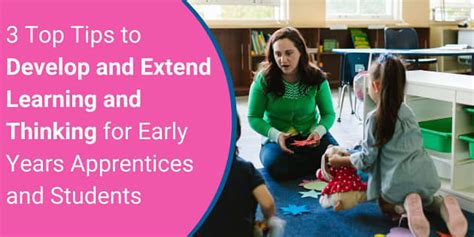 5 Off The Job Training Activities For Early Years Apprentices
