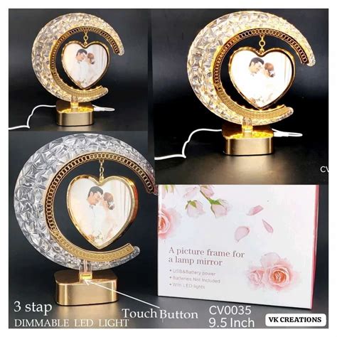 Acrylic Golden Touch Lamp Photo Frame For T Size Big At Rs 310
