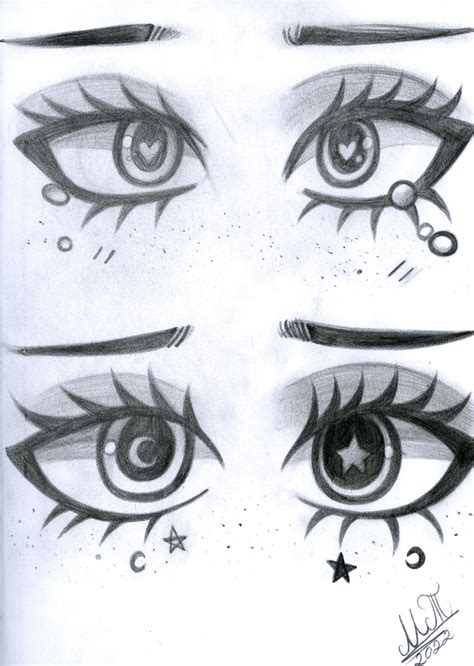 Eyes Sketch Drawing By Greenmarta On Deviantart