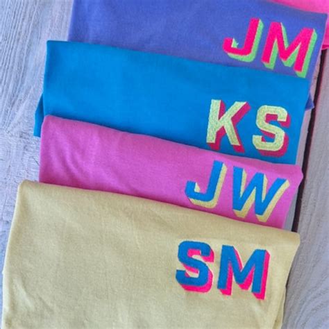 Modern Monogram Etsy