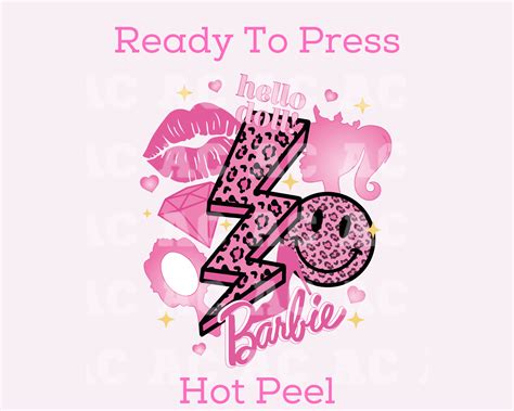 Barbie Collage Dtf Transfer Alwaysblanks