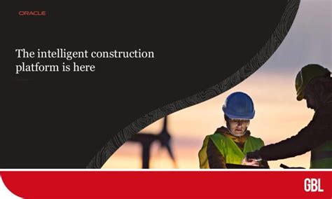 Oracle Unifies Smart Construction Platform With Analytics