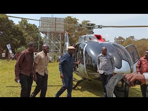 RAILA ODINGA LANDS IN SIAYA FOR FRED OMONDI S SEND OFF YouTube