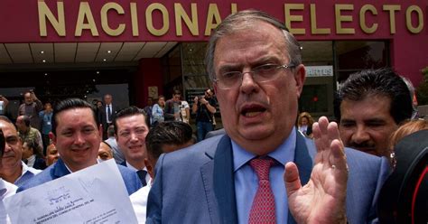 Marcelo Ebrard Pide Reposición De La Encuesta De Morena Quiere Que Se