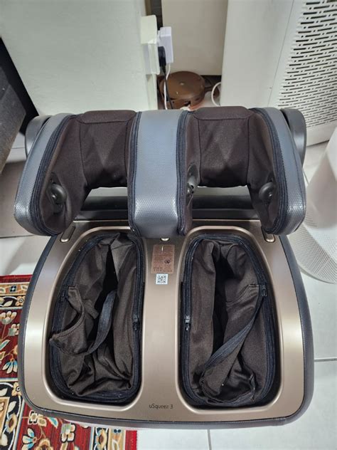 Usqueeze 3 Osim Leg Massage Chair Health And Nutrition Massage