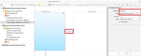IOS Tutorial Setting Up A Basic App With SWRevealViewController
