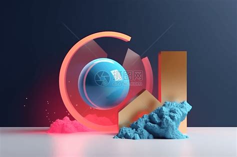 抽象3d渲染概念图片素材 正版创意图片600058094 摄图网