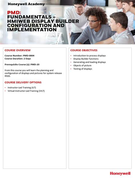 Pmd 0004 Pmd Fundamentals Hmiweb Display Builder Configuration And Implementation Pdf