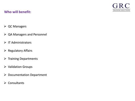 Ppt Fda Computer System Validation Steps Powerpoint Presentation