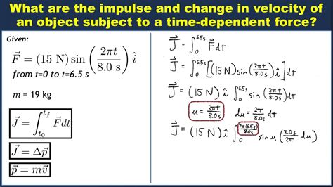 Impulse Formula