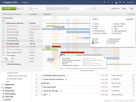 TeamLab Open Source Projektverwaltung Projektmanagement Freeware