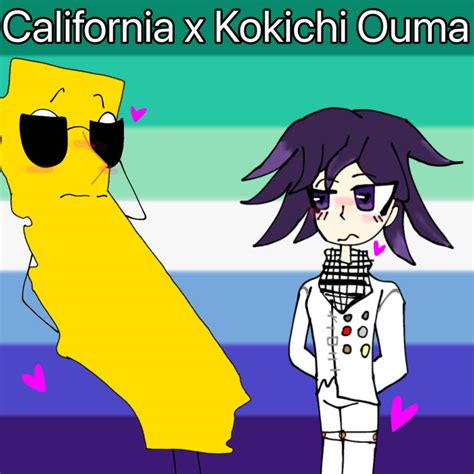California X Kokichi Ouma By Idklol76815 On Deviantart