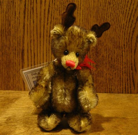 Deb Canham Artist Designs Inbetweenies Rudolpho 5 5 Fully Jointed Mohair Le 1978776659