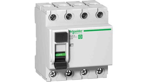 M9r84440 Rccb Schneider Electric 40a 4 Polos 260ma Multi 9 277v Ac