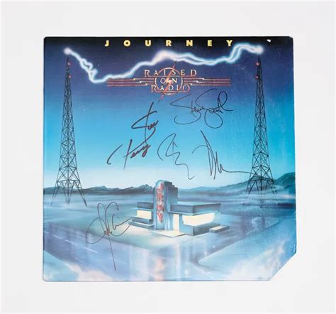Journey Autographed Album Raised On Radio YourPremierMemorabilia