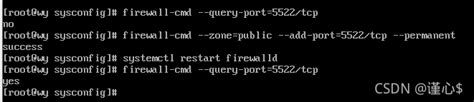 Centos8 Ssh链接不上之防火墙端口未开放centos8 Ssh连不上 Csdn博客