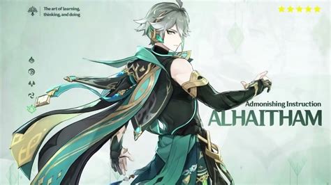 Genshin Impact 5 Melhores Parceiros Para Alhaitham