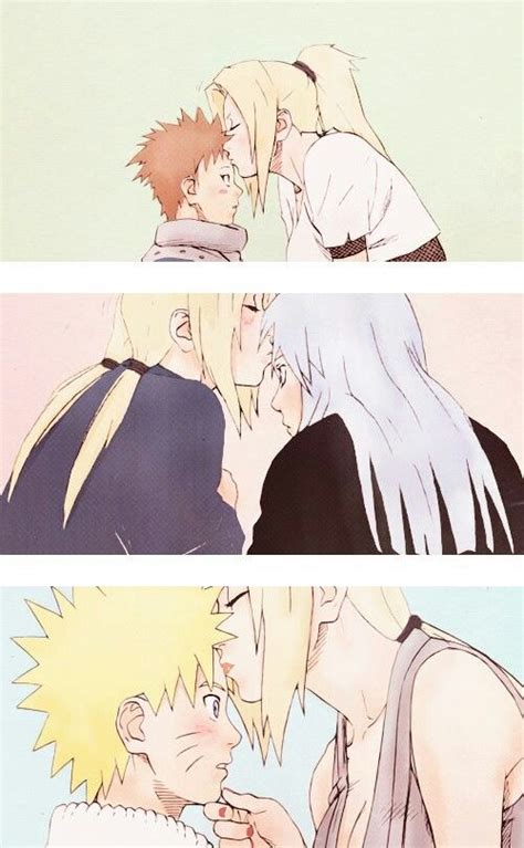 Uzumaki Naruto And Tsunade Kiss Uzumaki Naruto And Tsunade Kiss
