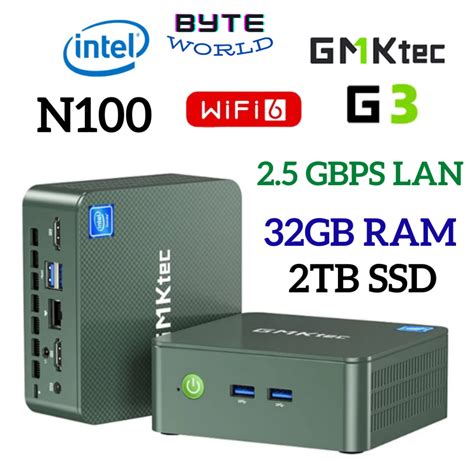 Gmktec G Intel N Windows Mini Pc Gb Ddr Ram Tb Nvme Ssd Pc Gaming Pc Desktop Pc Computer