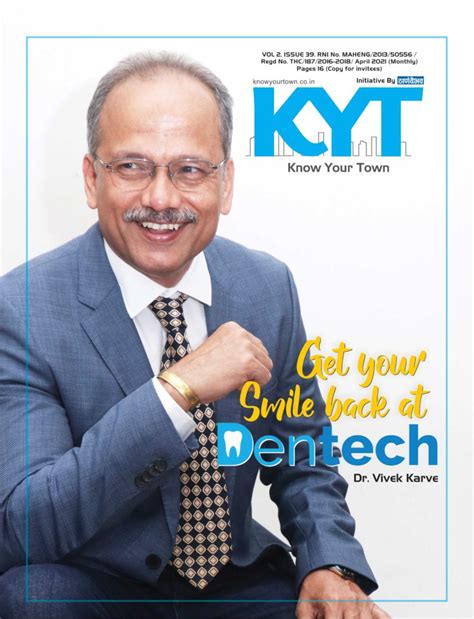Dr Vivek Karve Get Your Smile Back At Dentech Latest News Cricket