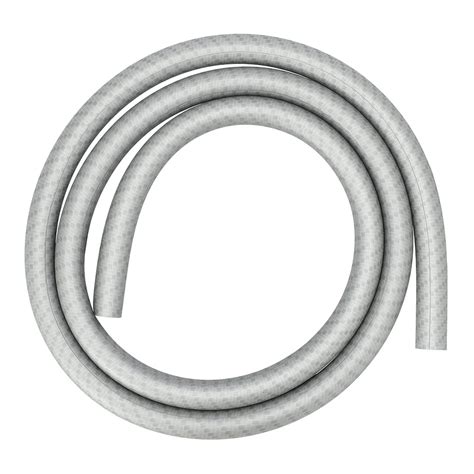 AO Soft Touch Silikonschlauch CARBON Style Silber NEW Tobacco