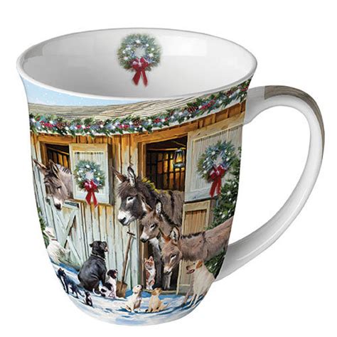 Weihnachten Becher Mug 0 4 L Fine Bone China Format Ø 10 cm