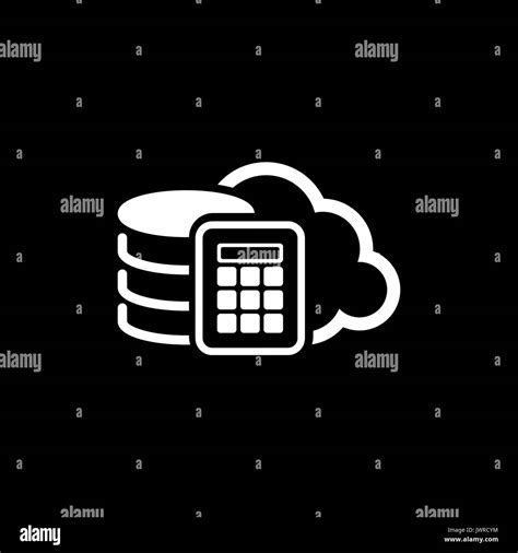 Secure Cloud Storage Icon Flat Design Stock Vector Image Art Alamy